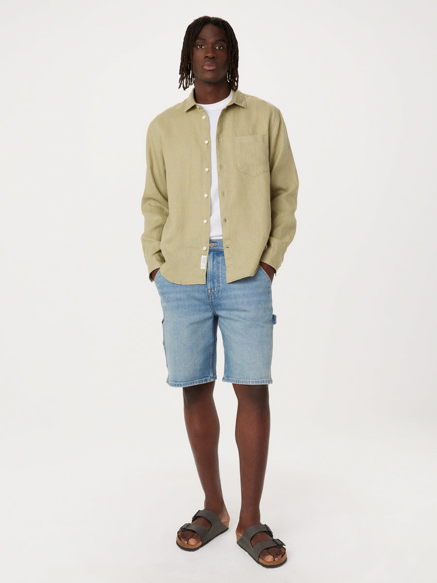 The Linen Shirt in Cardamom – Frank And Oak USA
