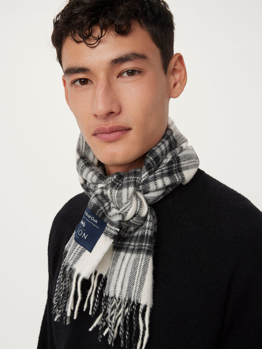 The Moon Heritage Scarf in Grey – Frank And Oak USA