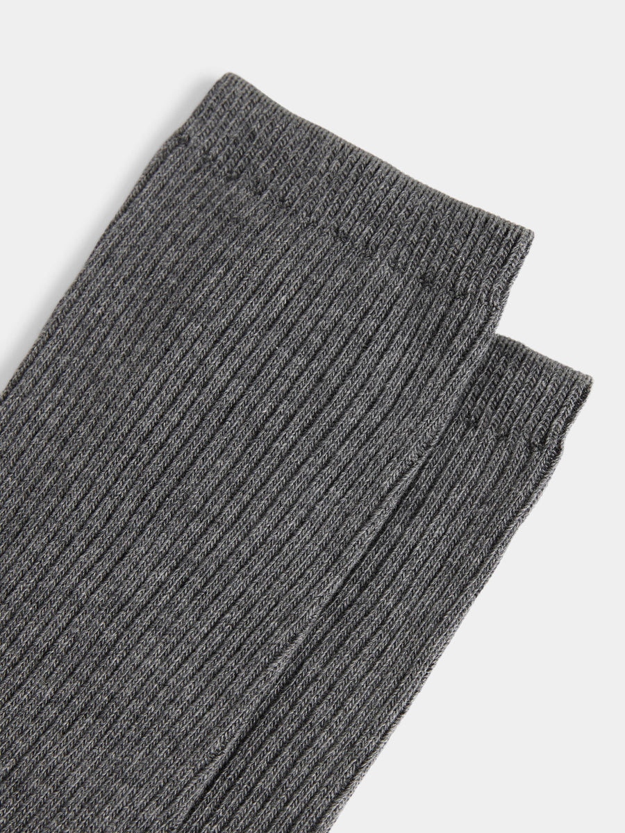 The Ribbed Socks in Grey – Frank And Oak USA